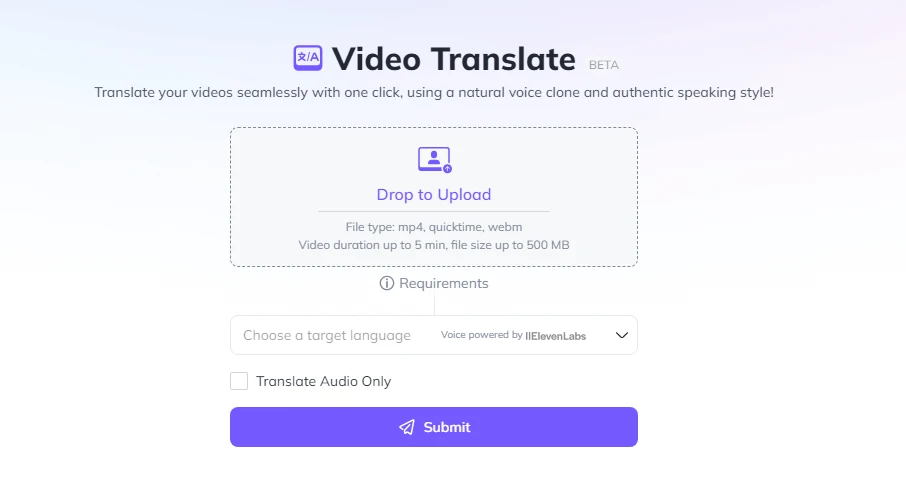 HeyGen Labs Video Translate - neural network for translating videos ...
