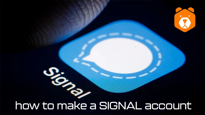 Make a Signal account without a phone number